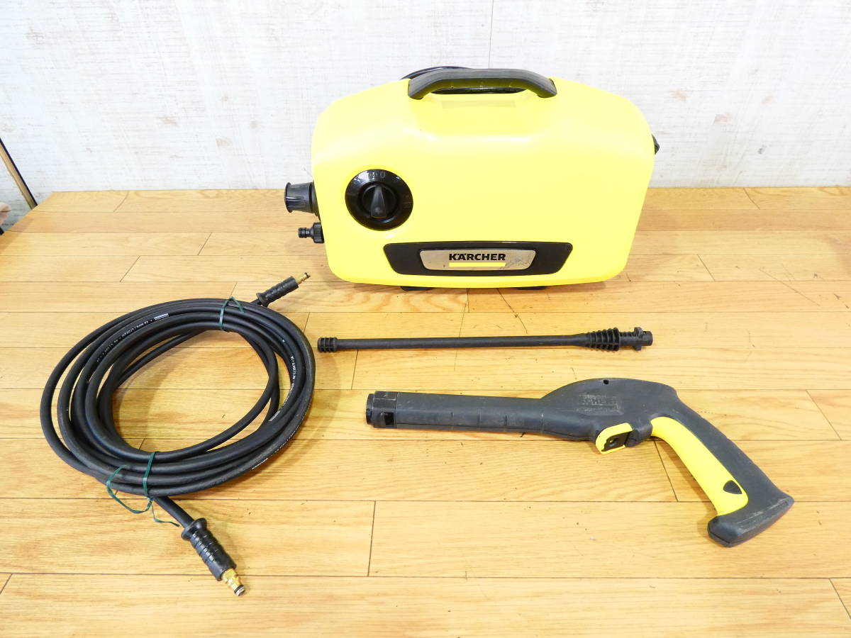 Yahoo オークション Karcher ケルヒャー 家庭用高圧洗浄機 K2 Silen