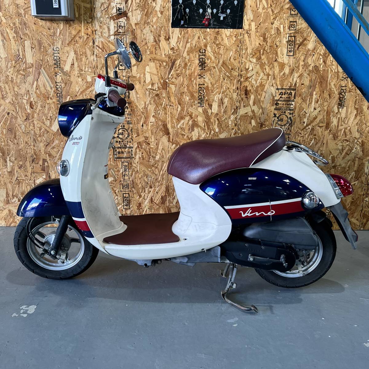 Yahoo!オークション - YAMAHA ヤマハ 平成27年式 ビーノ XC50D SA37J ...