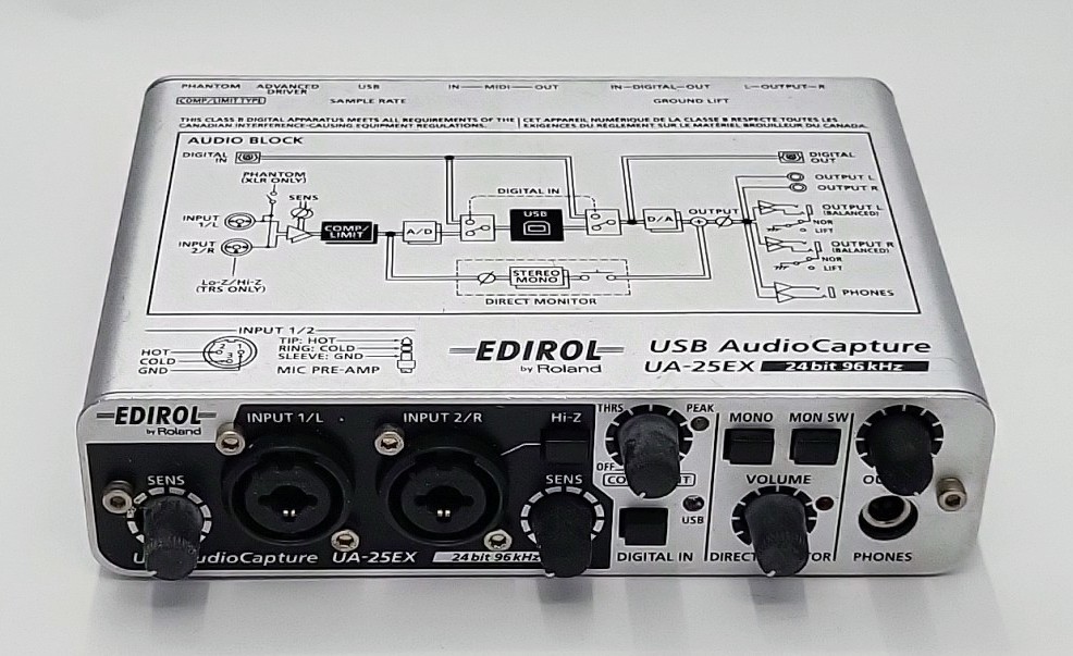 Yahoo!オークション - Roland EDIROL UA-25EX