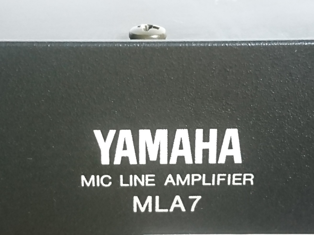 Yahoo!オークション - 0406-N5-037 YAMAHA MLA7 ヤマハ MIC LINE AMPLI...