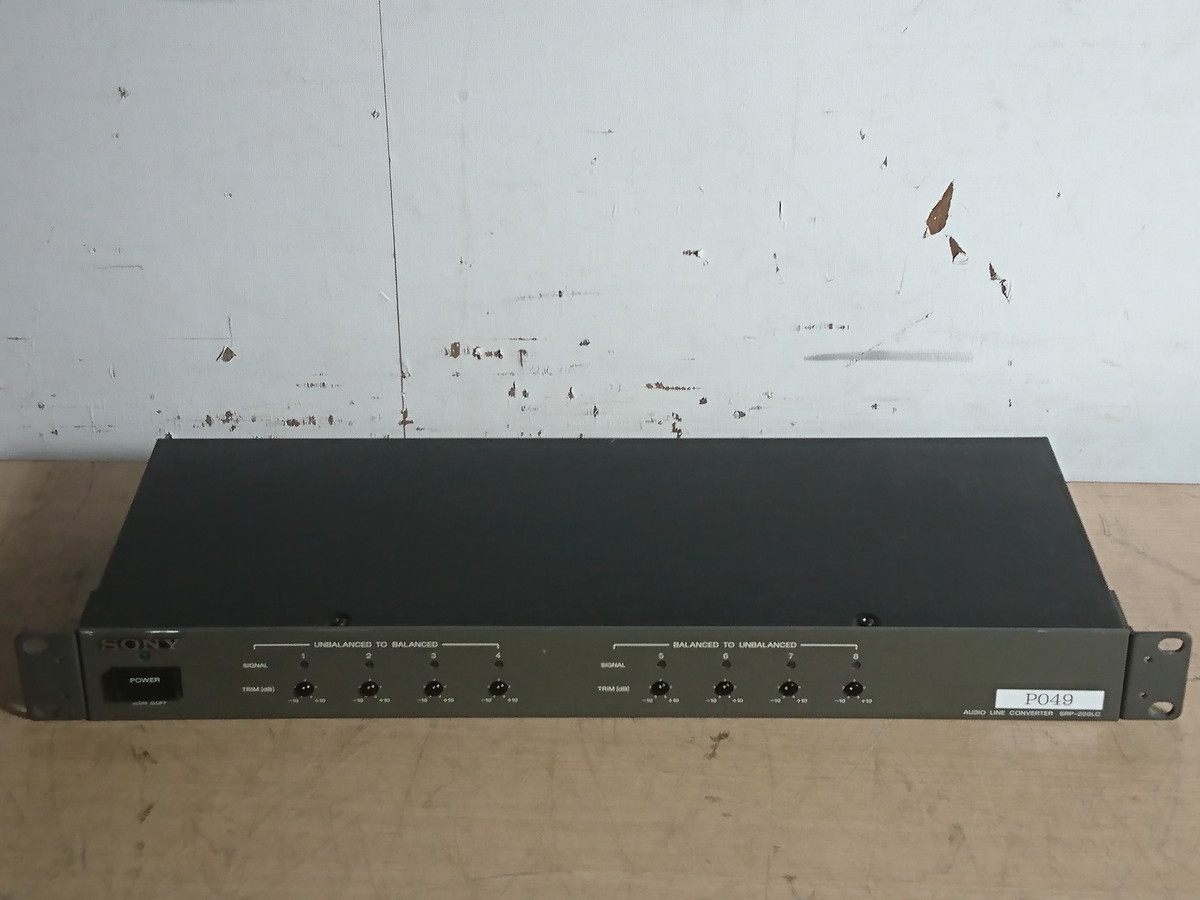 0406-N5-038 SONY SRP-200LC ソニー オーディオラインコンバーター(レコーディング、PA機器)｜売買されたオークション情報、yahooの商品情報をアーカイブ公開 ...