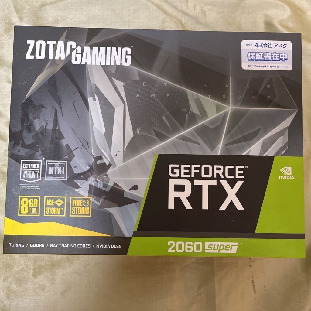 Yahoo!オークション - 箱付 ZOTAC GeForce RTX 2060 SUPER 8GB