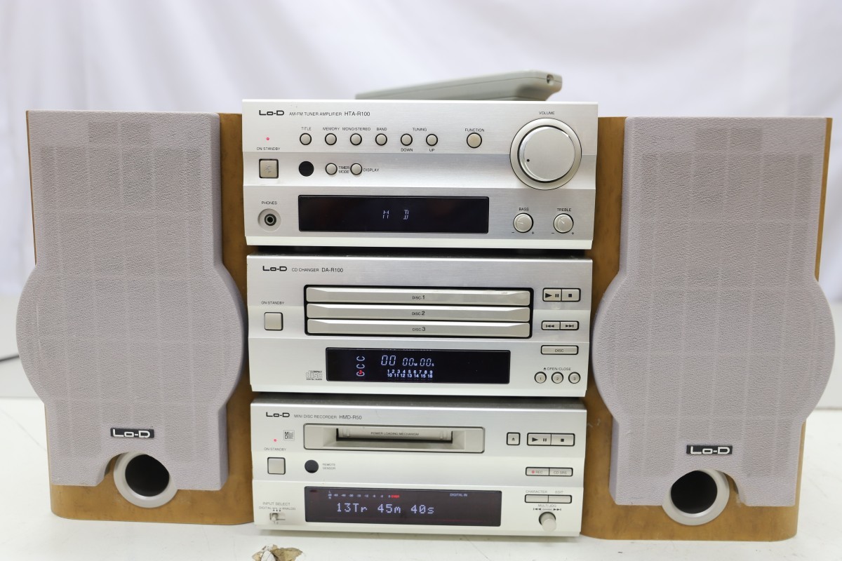 Yahoo!オークション - 日立 Lo-D システムコンポ HMD-R50/DA-R100/HTA-...