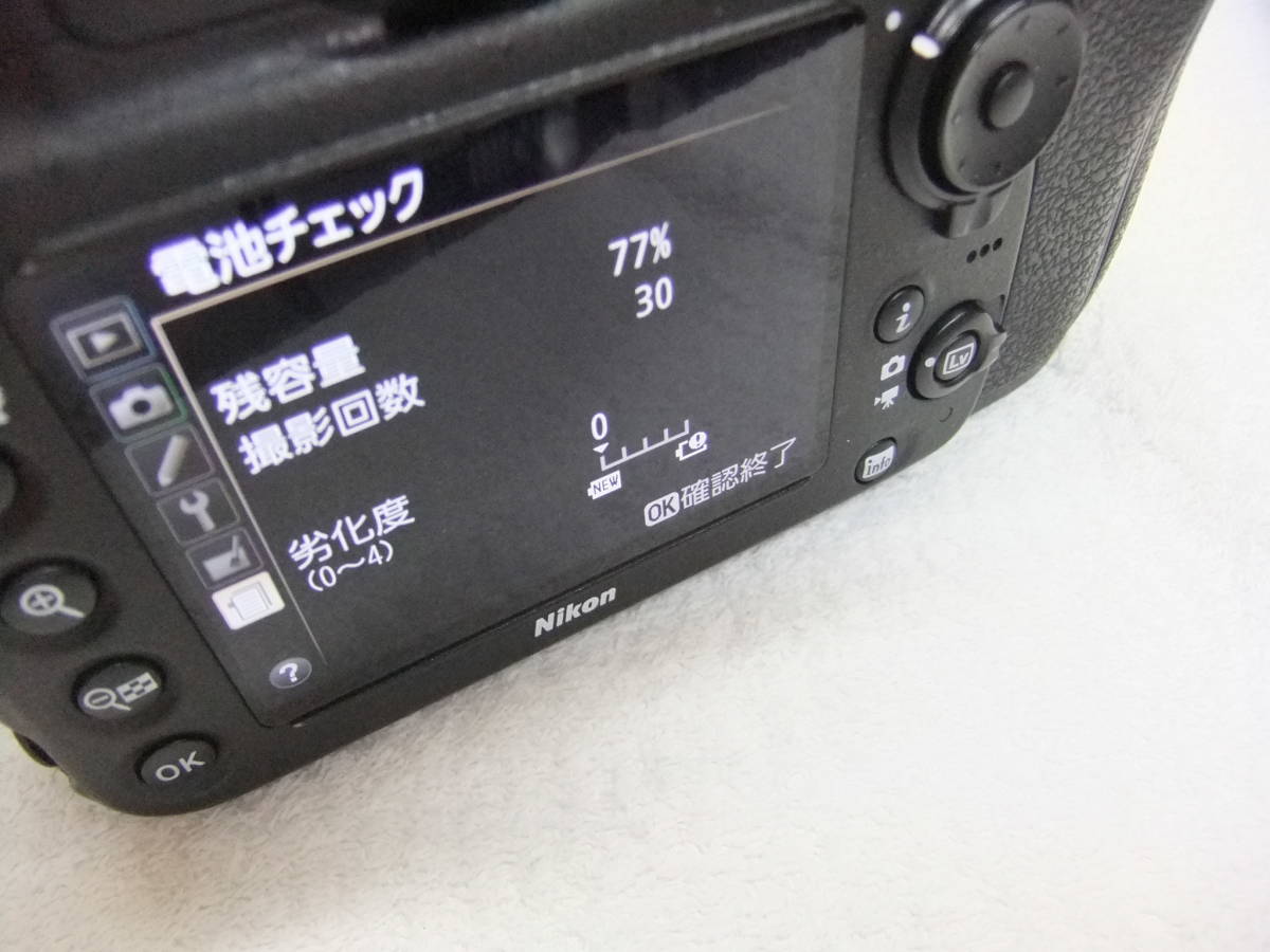 Yahoo!オークション - NIKON ニコン D810 ボディ 3635万画素 SDHC16GB...