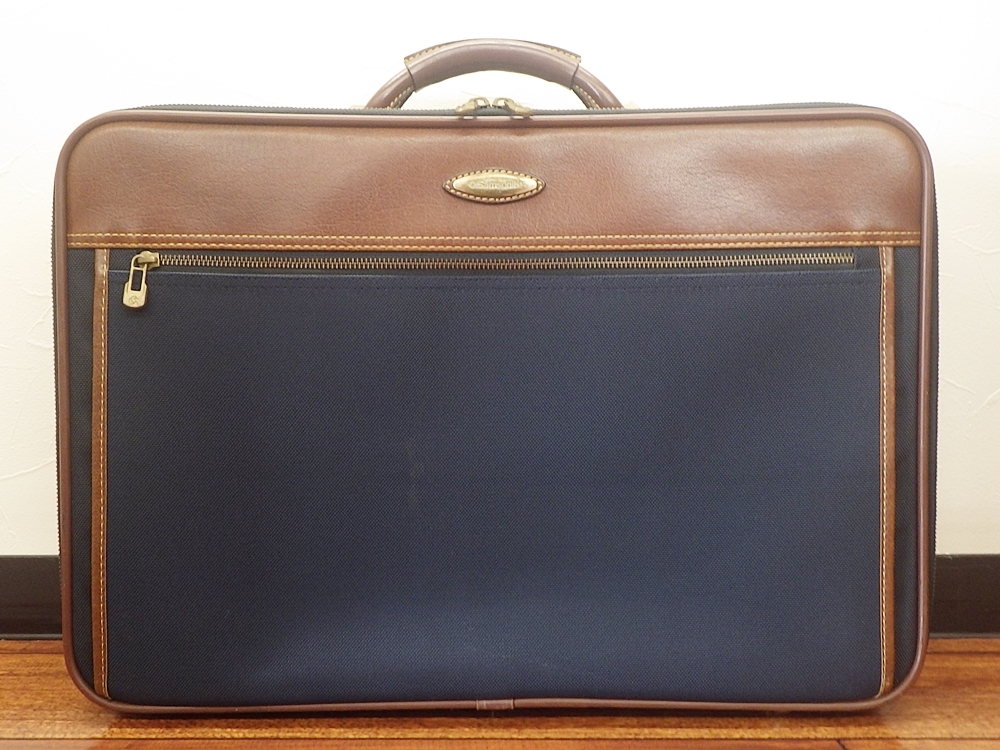 Yahoo!オークション - B23-1147 samsonite サムソナイト 2wayスーツケ...