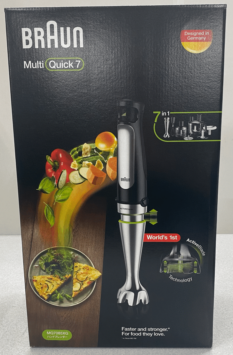 代購代標第一品牌－樂淘letao－1071286M★ 【未使用品】BRAUN マルチクイック7 MQ7085XG