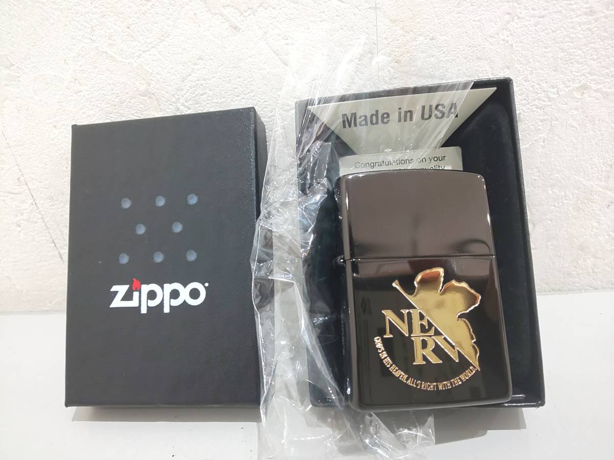 Yahoo!オークション - 50680 ZIPPO/ジッポー エヴァンゲリオン NERV ネ...