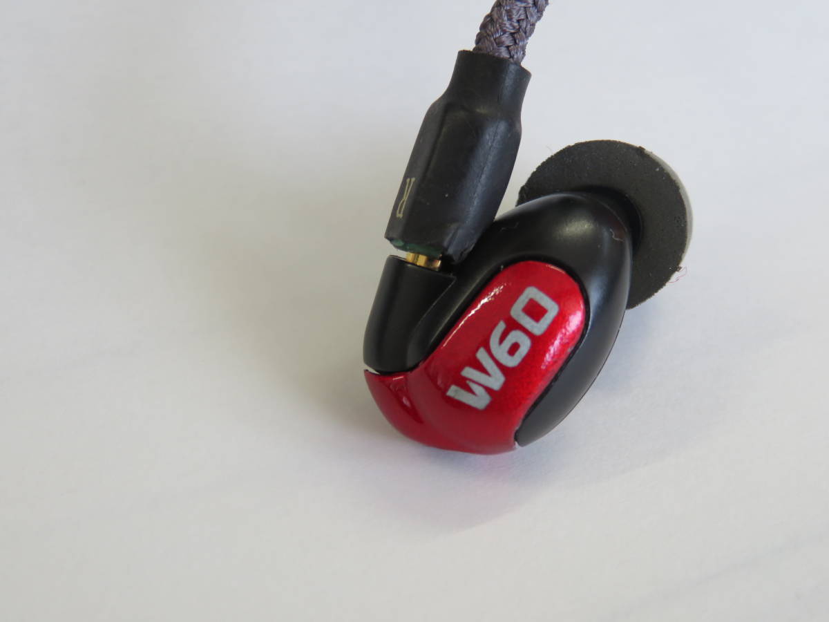 代購代標第一品牌－樂淘letao－ Westone ウェストン W60 ユニバーサルイヤホン 6バランスドアーマチュアドライバ IEM WST-W60・銀メッキリケーブル済