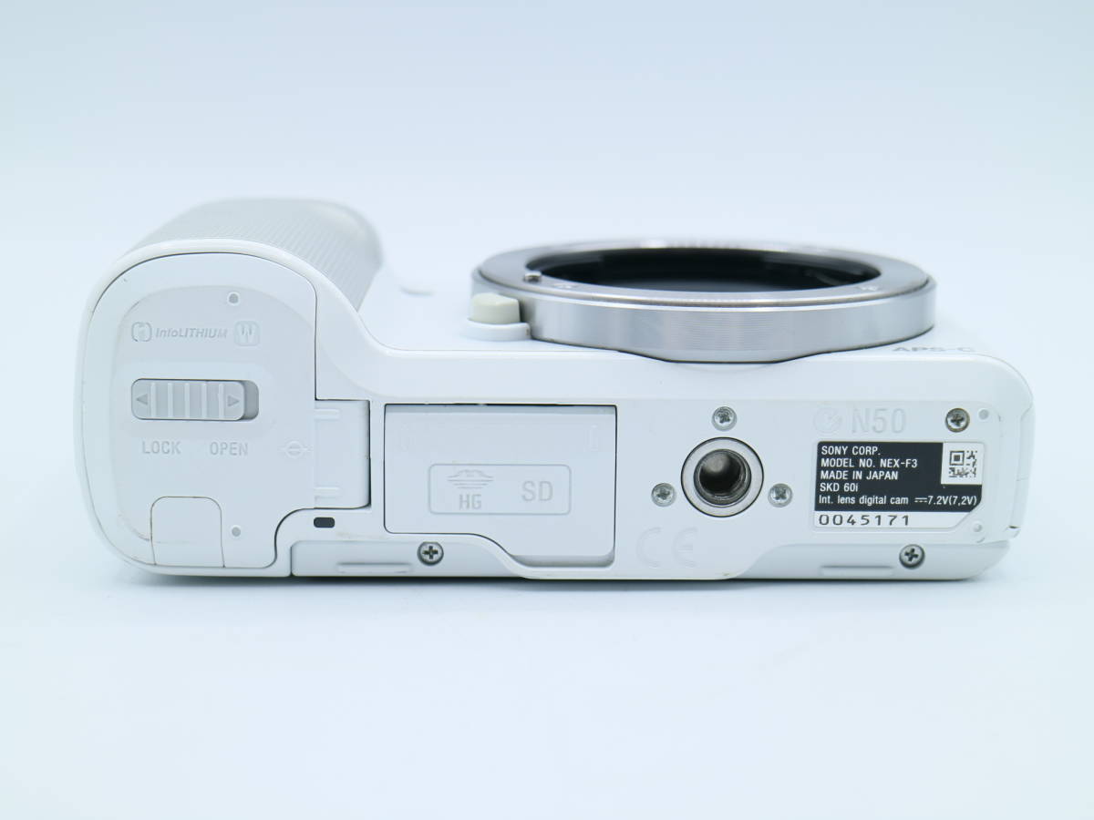 C2912 SONY NEX-F3 AVCHD 16 1 MEGA PIXELS アルファ ホワイト C2912 SONY NEX-F3 AVCHD 16 1 MEGA PIXELS アルファ ホワイト