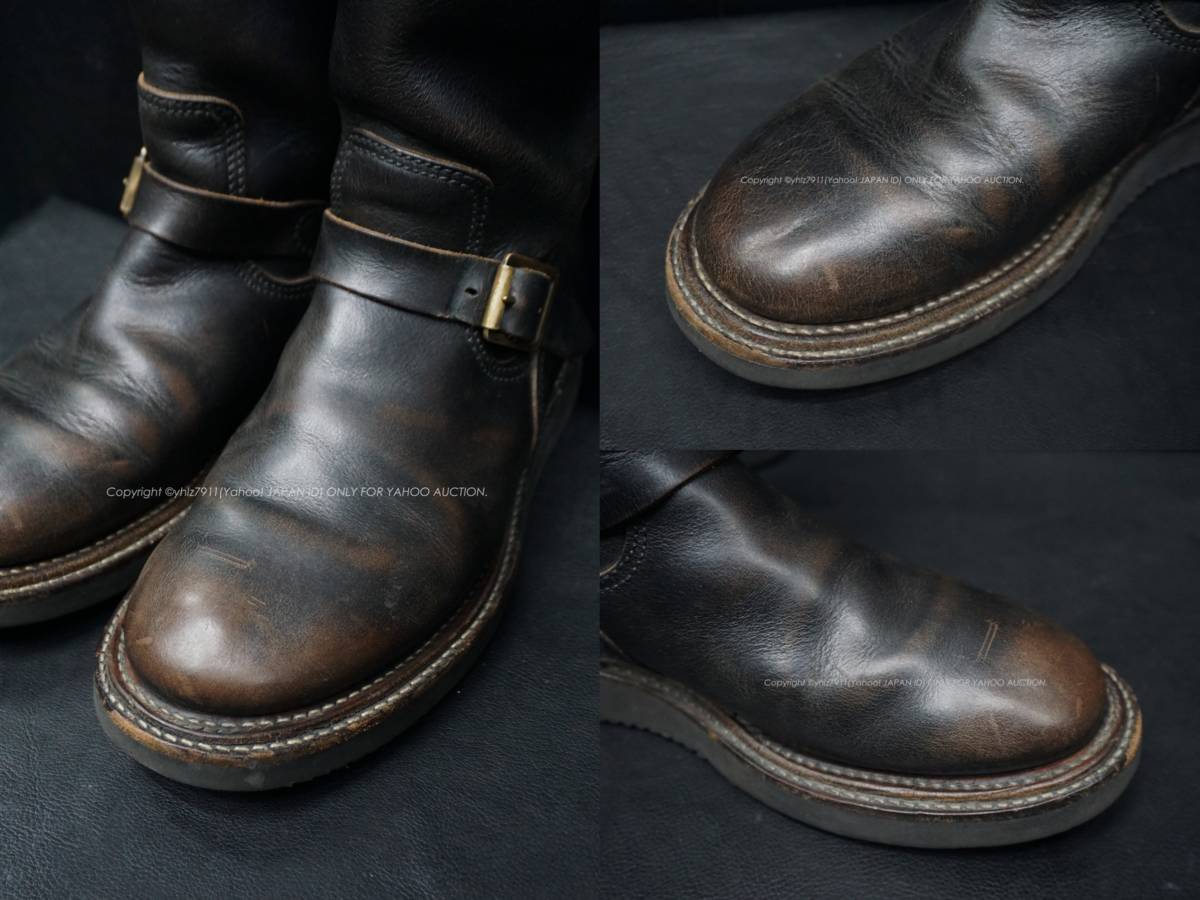 LONE WOLF BOOTS クロムエクセル 茶芯 エンジニアブーツ 25cm LONE WOLF BOOTS クロムエクセル 茶芯 エンジニアブーツ 25cm
