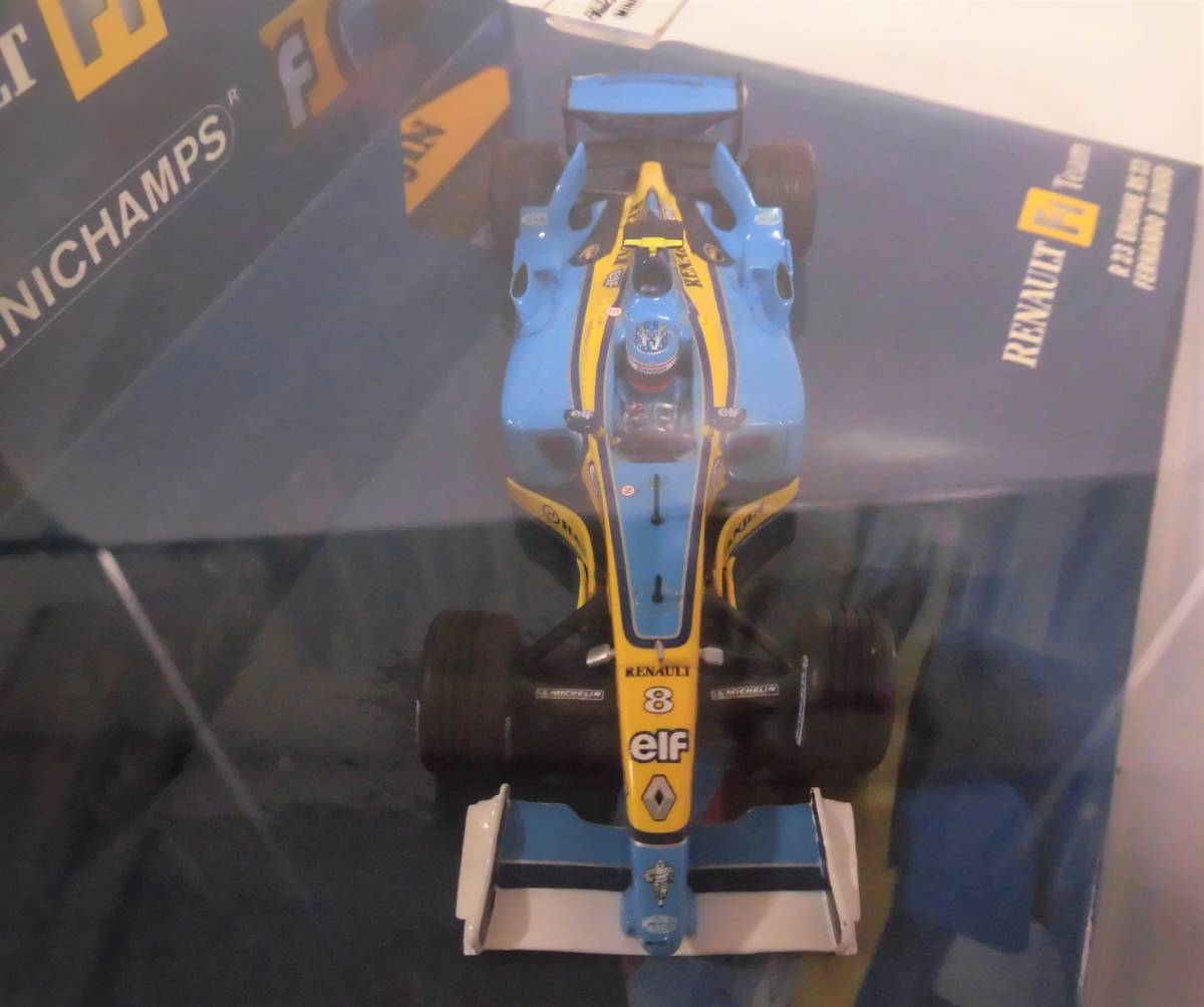 Yahoo!オークション - 1/43 ルノー F1チーム 箱 R23 #8 フェルナンド ...