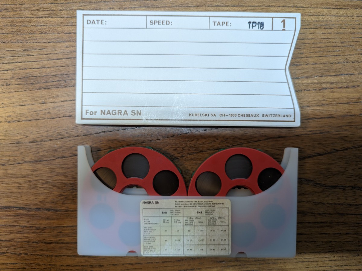 Yahoo!オークション - NAGRA SN用 テープ 新品