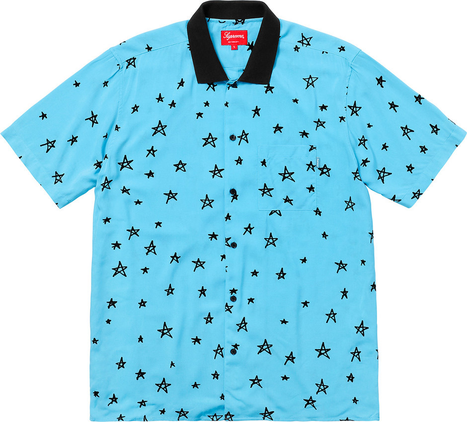 18ss Supreme Devil Rayon Shirt Bright blue シュプリーム デビル レーヨン シャツ ブライト ブルー s｜PayPayフリマ