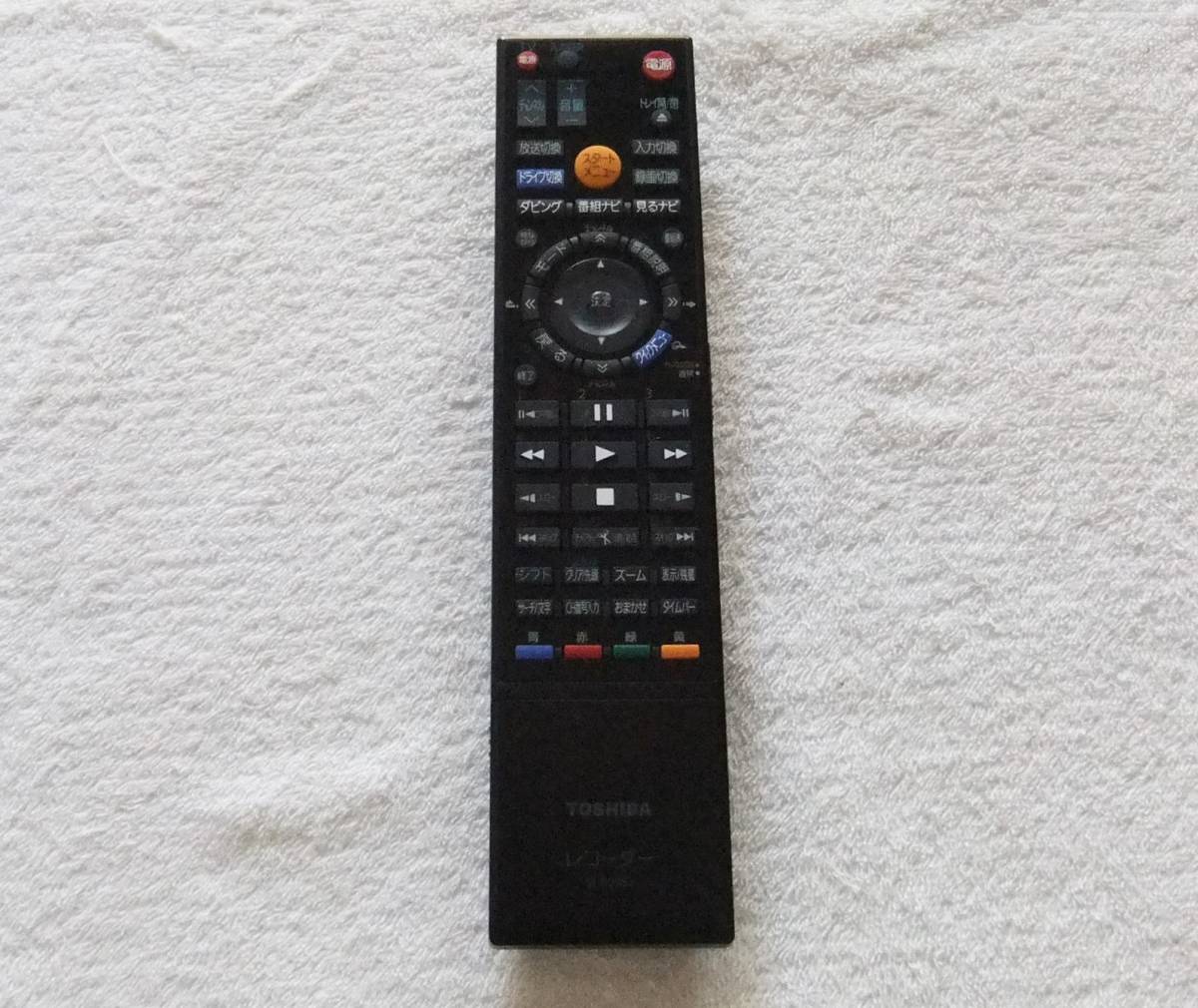 Yahoo!オークション - TOSHIBA 東芝 レコーダー用リモコン SE-R0383 中...