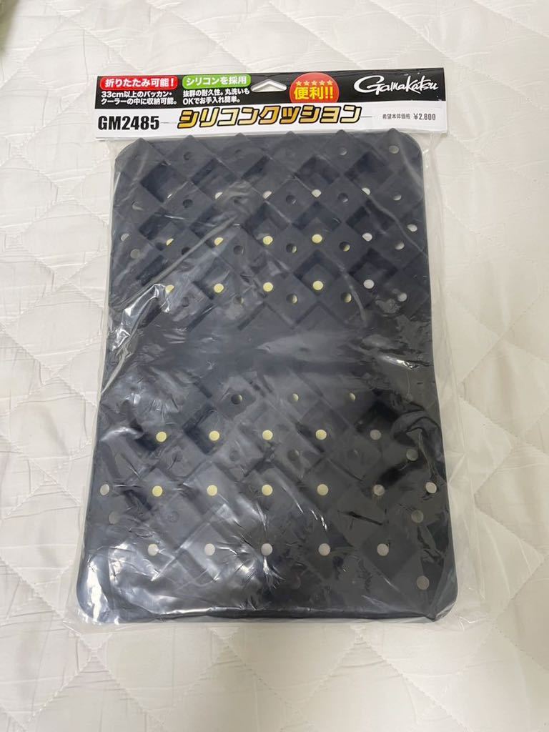 Yahoo!オークション - 新品 がまかつ シリコンクッション GM 2485 ブラ...