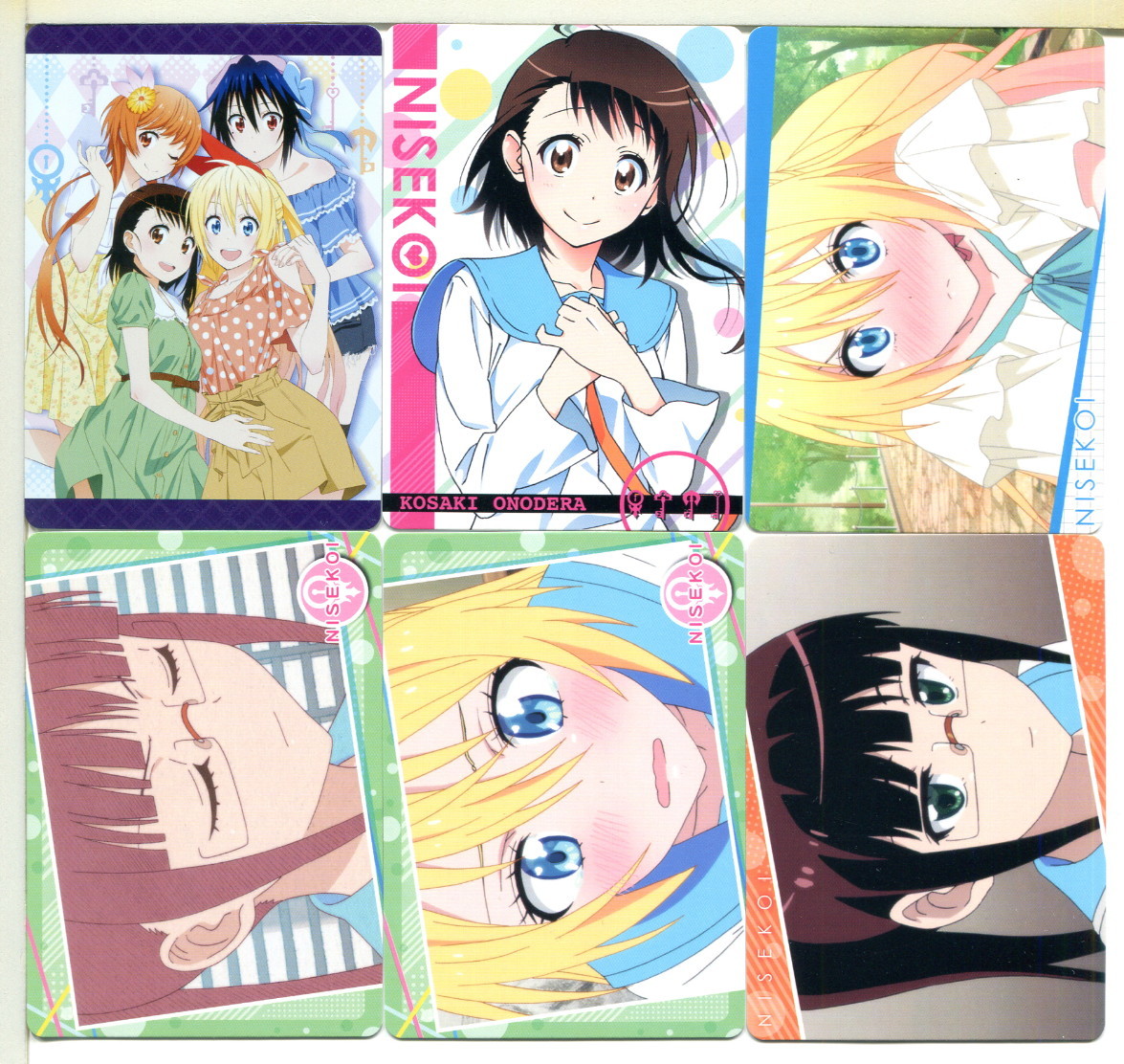 Yahoo!オークション - ニセコイ MOVIC トレーディングカード 9枚セット...