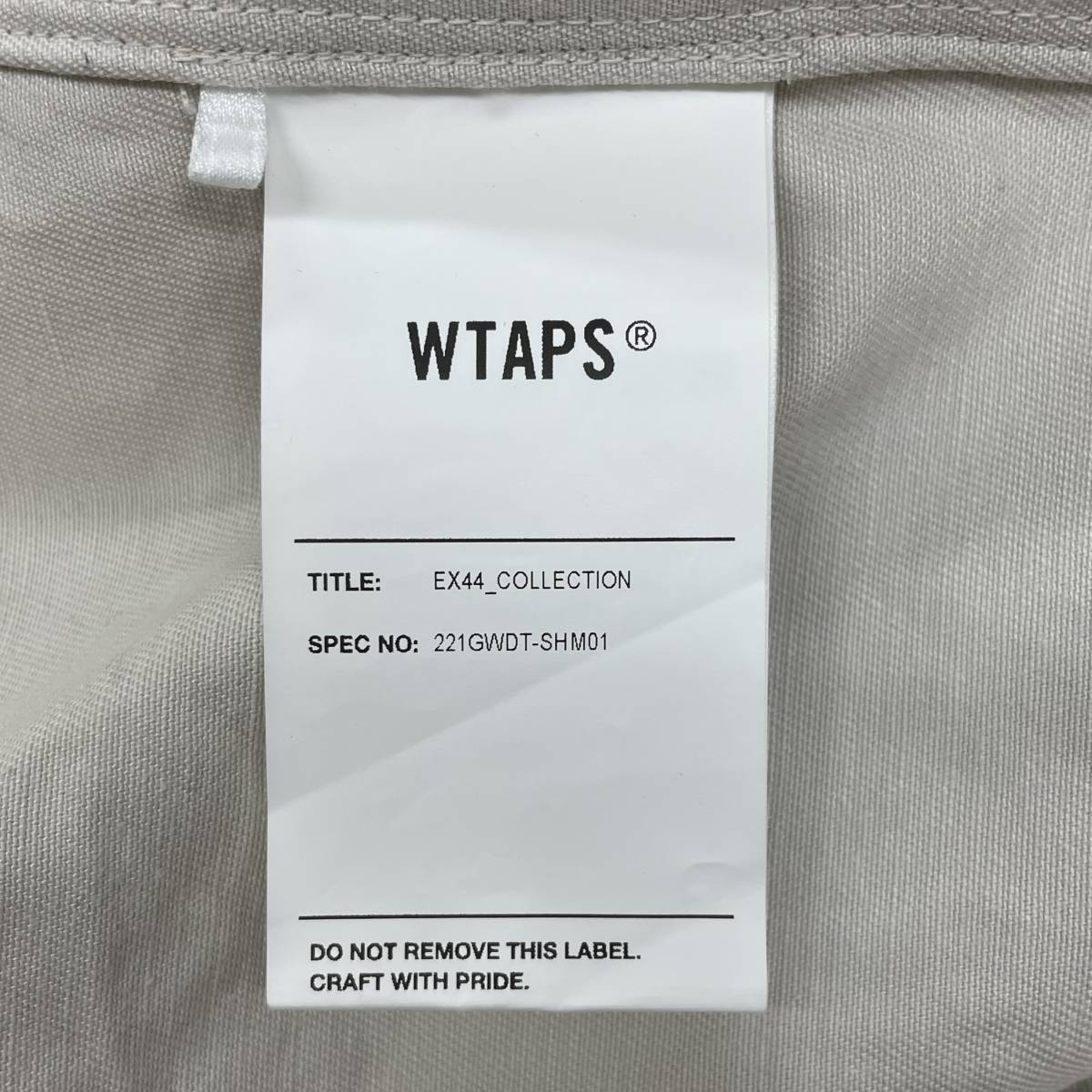 Yahoo!オークション - 美品 WTAPS 22SS BD 01 LS COTTON. TWILL 221GWD...