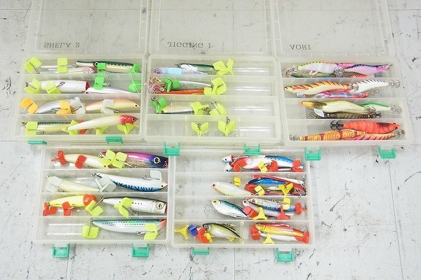 Yahoo!オークション - M151-J19-70 ルアー 釣り具 まとめ セット 現状...