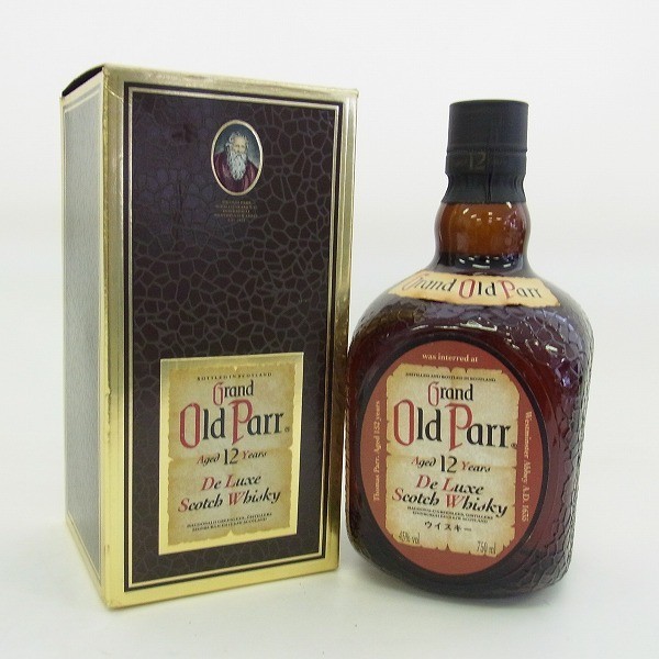 Yahoo!オークション - N172-J12-1822 GRAND OLD PARR オールドパー 12...