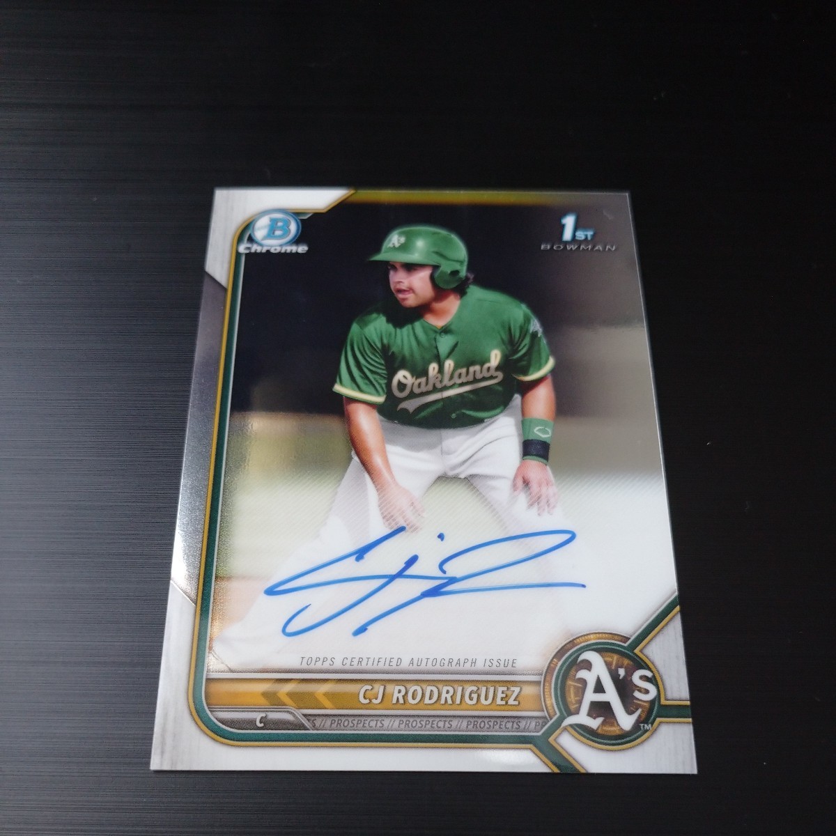 Yahoo オークション 2022 Topps Bowman Chrome Cj Rodriguez Auto 1st