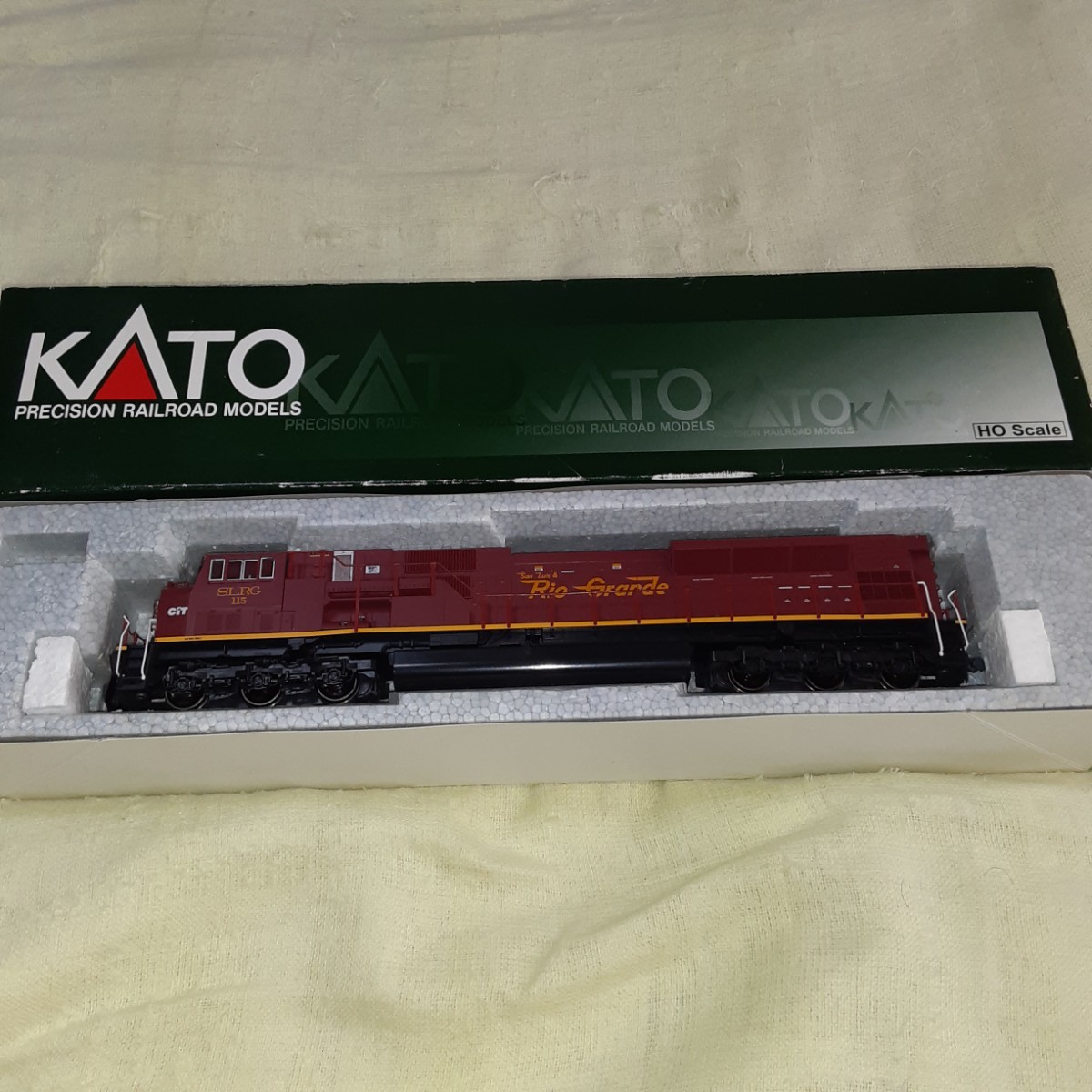 Yahoo!オークション - KATO HOゲージ EMD SD90/43MAC San L uis &Rio G...