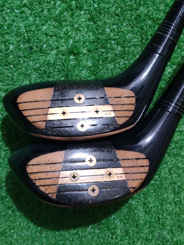 Yahoo!オークション - フェース金具K18 hiro honma CLASSIC パーシモン...