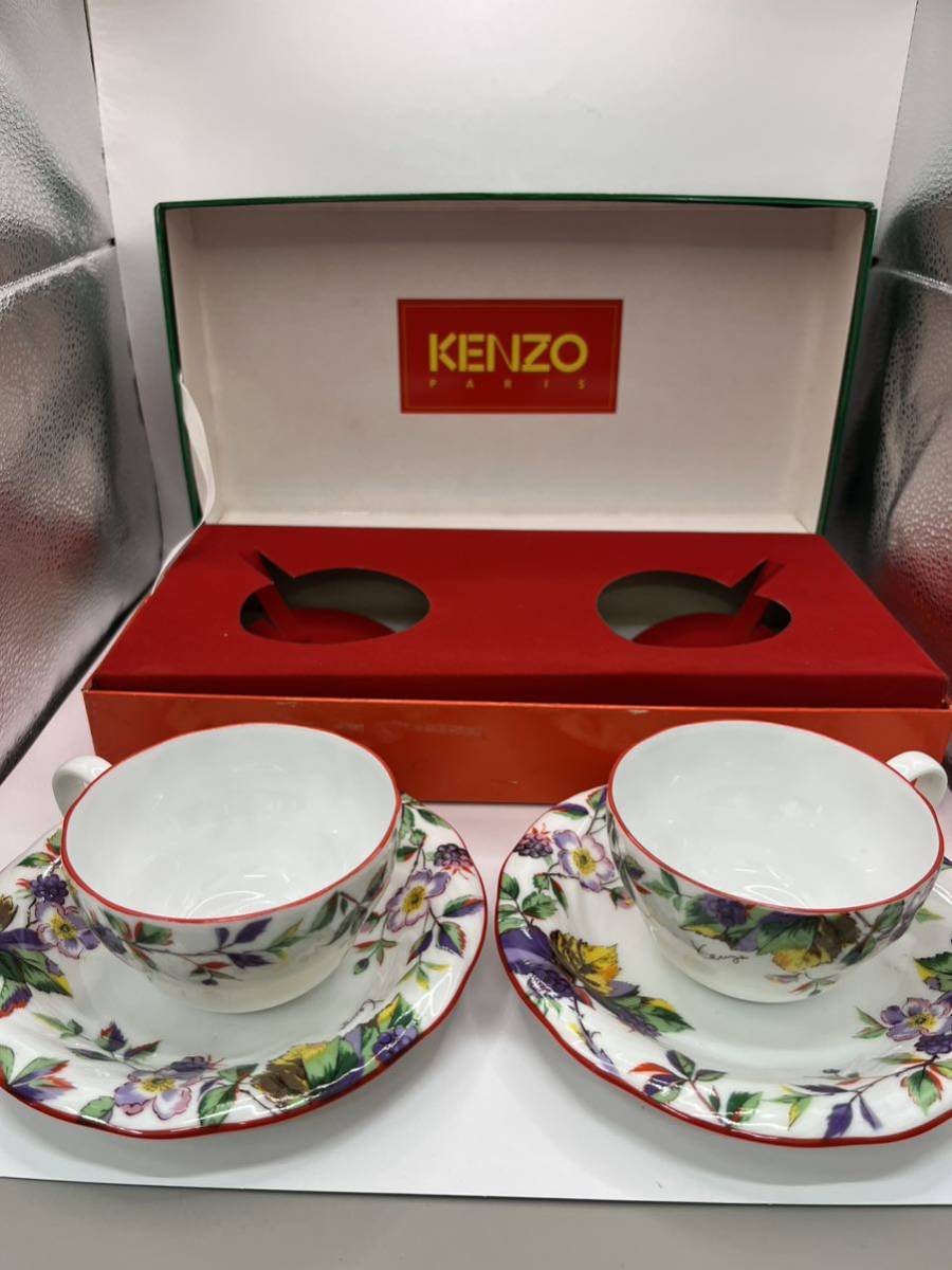 Yahoo!オークション - KENZO カップ&ソーサー