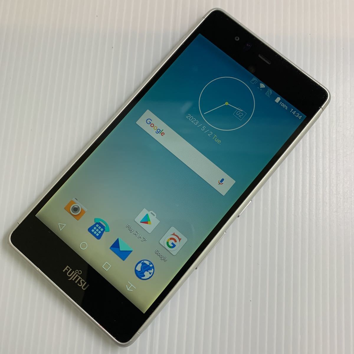 Yahoo!オークション - 【安心補償】【SIMフリー】富士通 arrows M03 05...