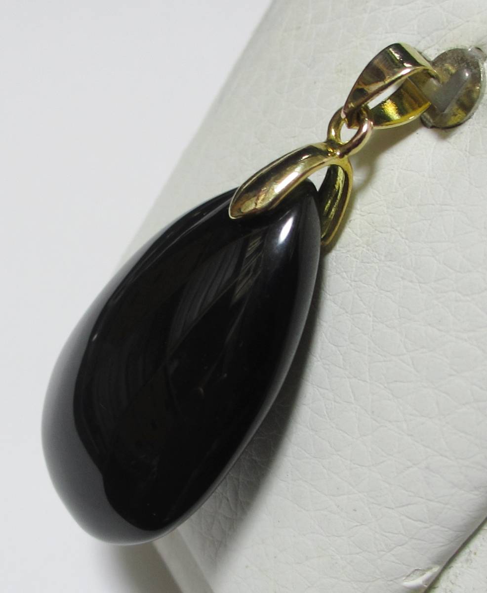 Yahoo!オークション - 即決 bzg 天然石ペンダントトップ ブラックオブ...