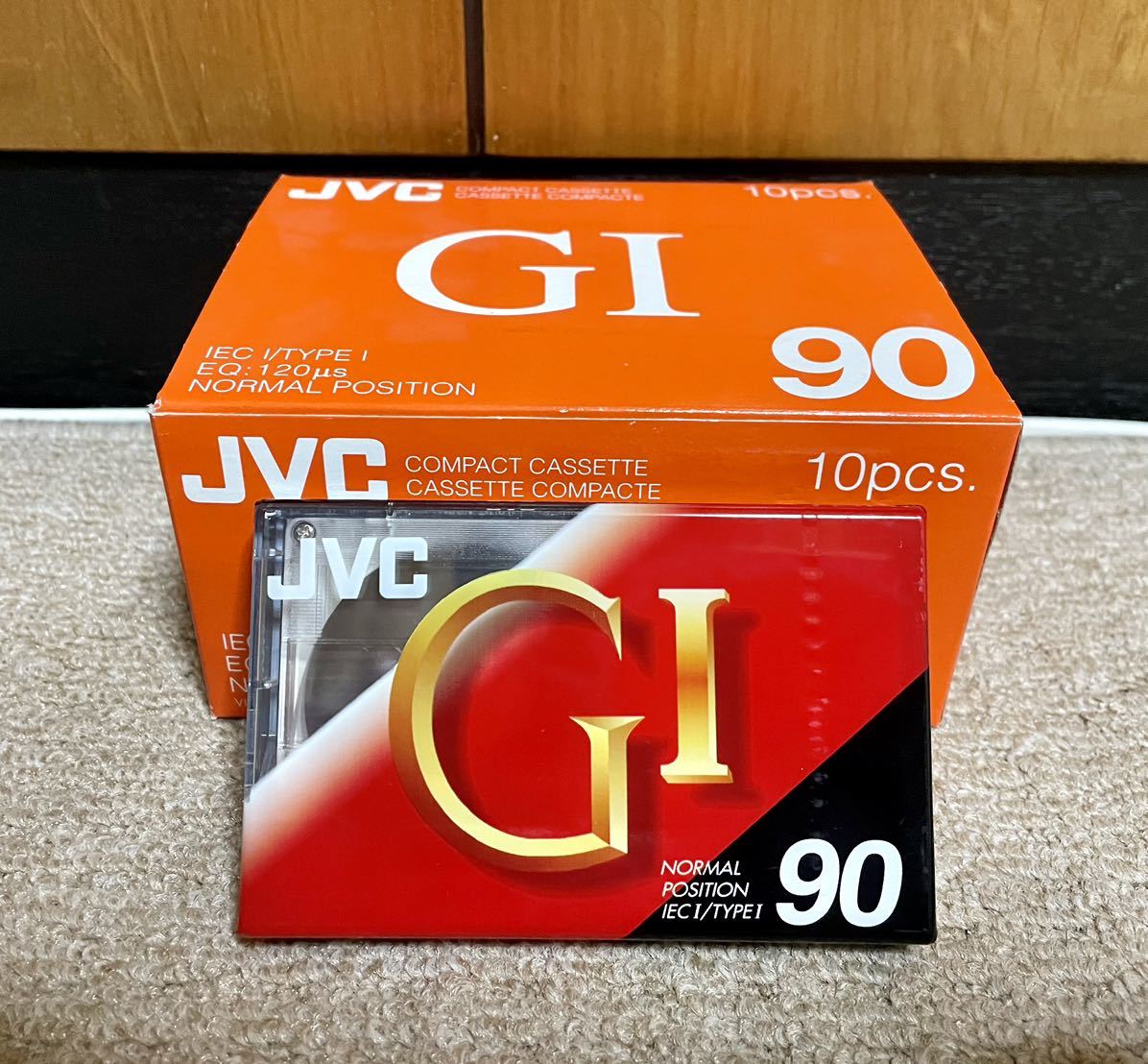 Yahoo!オークション - 新品未使用 JVC Victor GI 90 カセットテープ ノ...