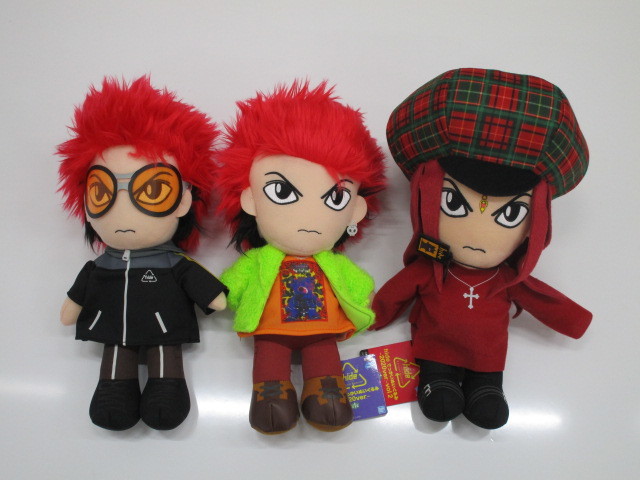 Yahoo!オークション - C0510-2Y/ hide ぬいぐるみ 3体まとめ でっかい...