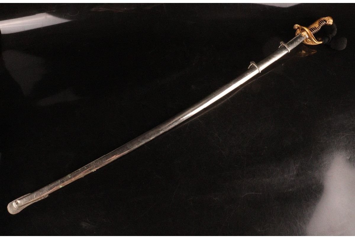 代購代標第一品牌－樂淘letao－[URA]軍隊物/旧日本海軍指揮刀外装/100cm/14-5-99 (検索)骨董/軍刀/日本刀/短刀/日本軍/海軍/陸軍/外装/拵え/サーベル/勲章