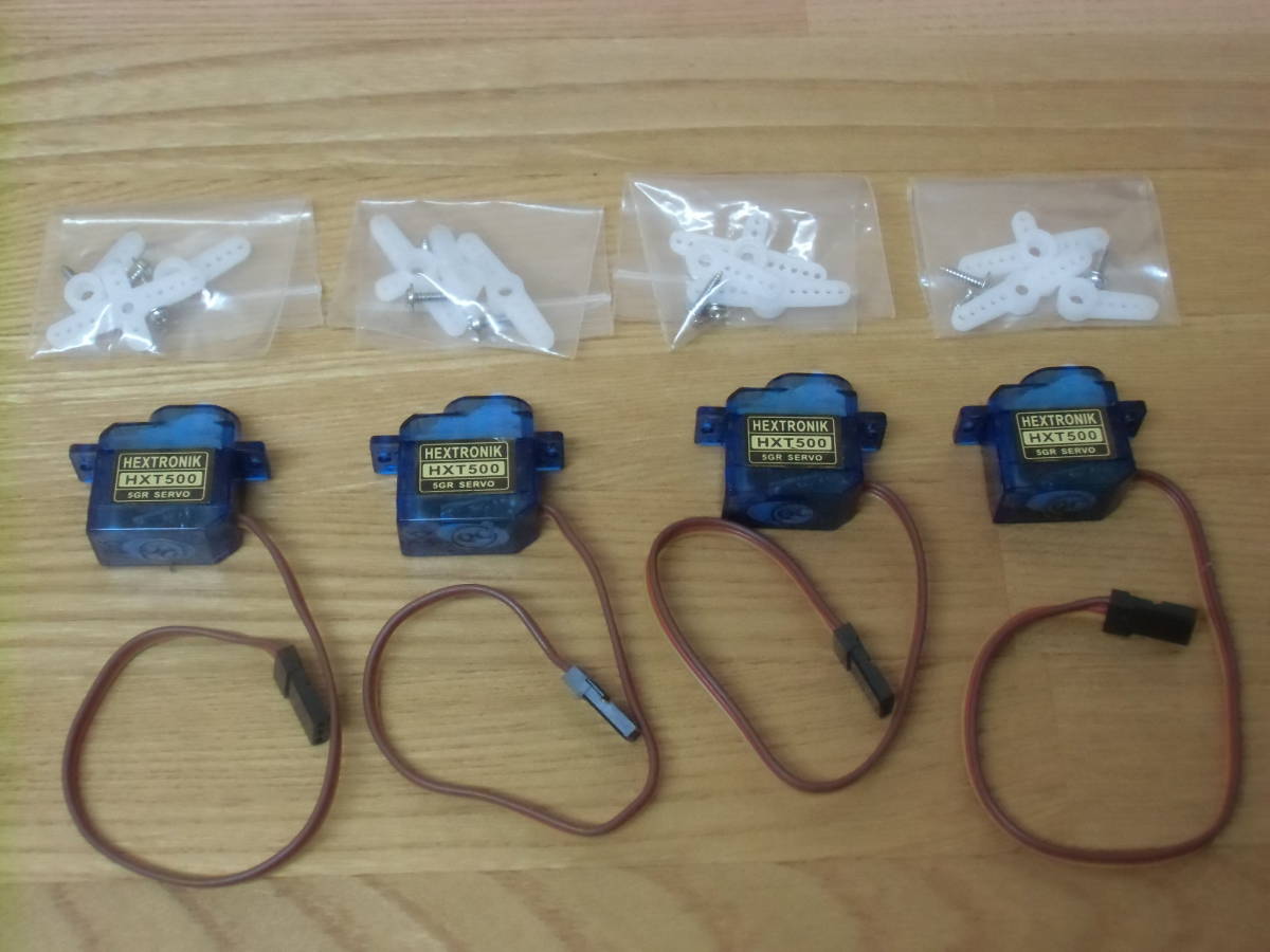 Yahoo!オークション - 未使用 HXT500マイクロサーボ 0.6kg/0.08sec/6....