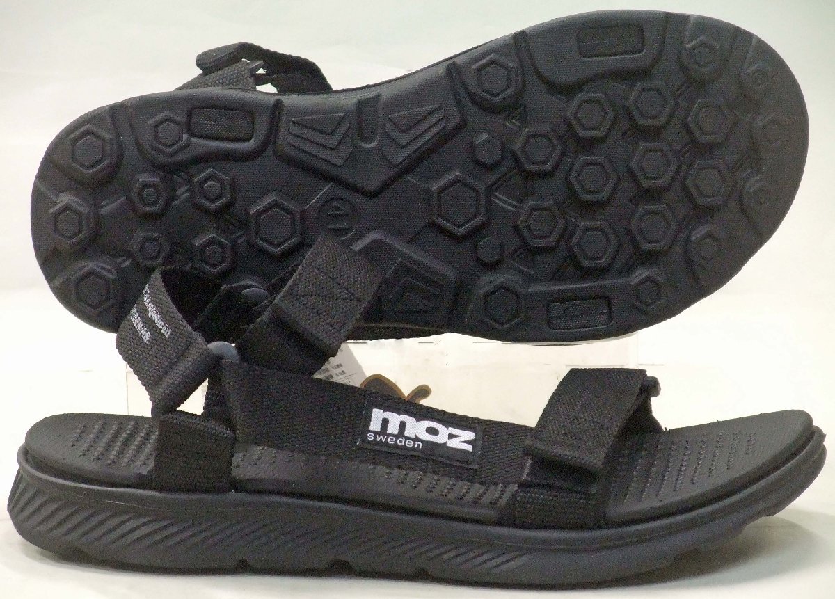Yahoo!オークション - 送料無料 MOZ モズ MZ-3824 サマーサンダル ブラ...