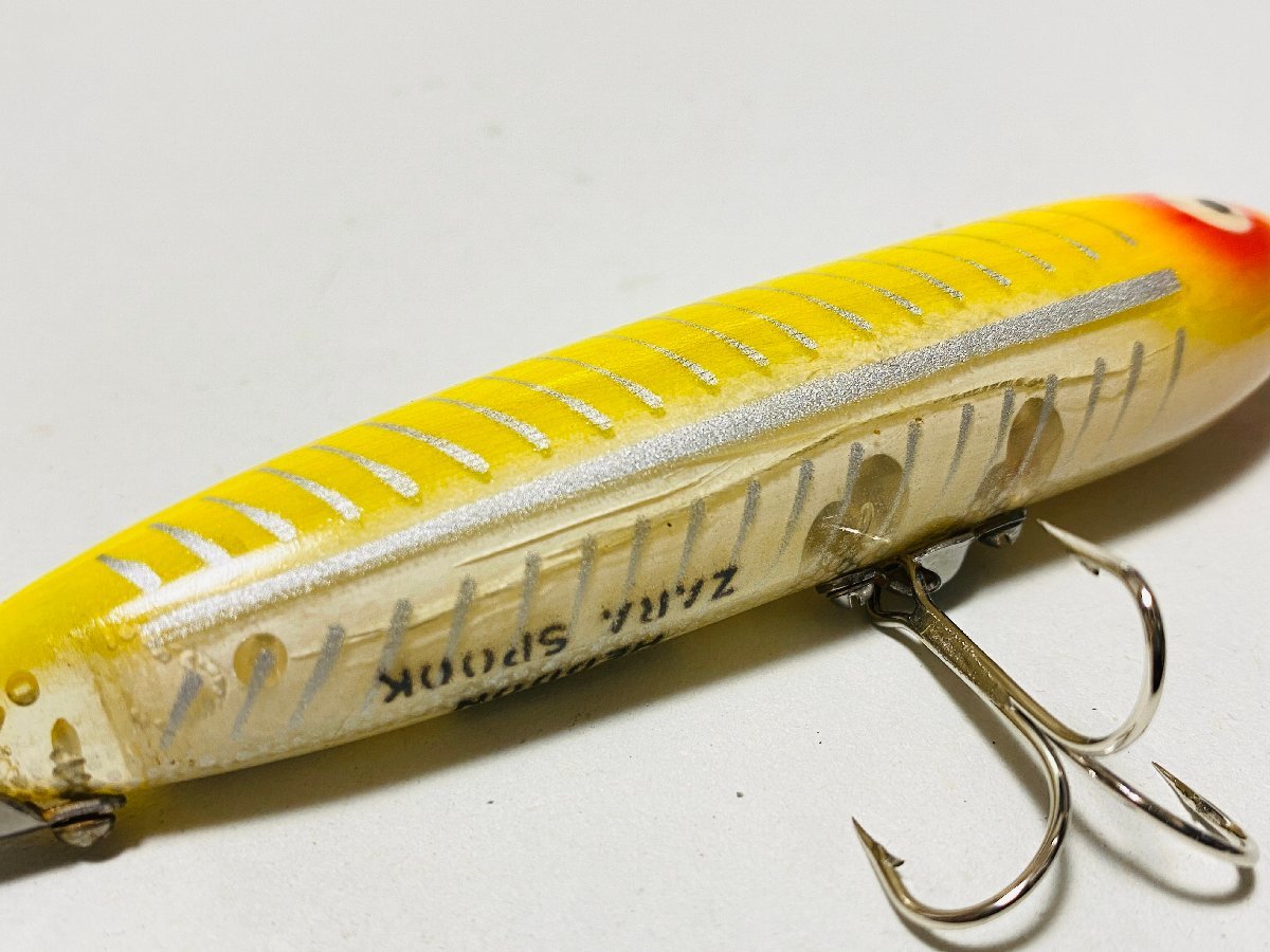 Yahoo!オークション - 80's Heddon 3rd ZARASPOOK (約 17g 11cm） 検品...