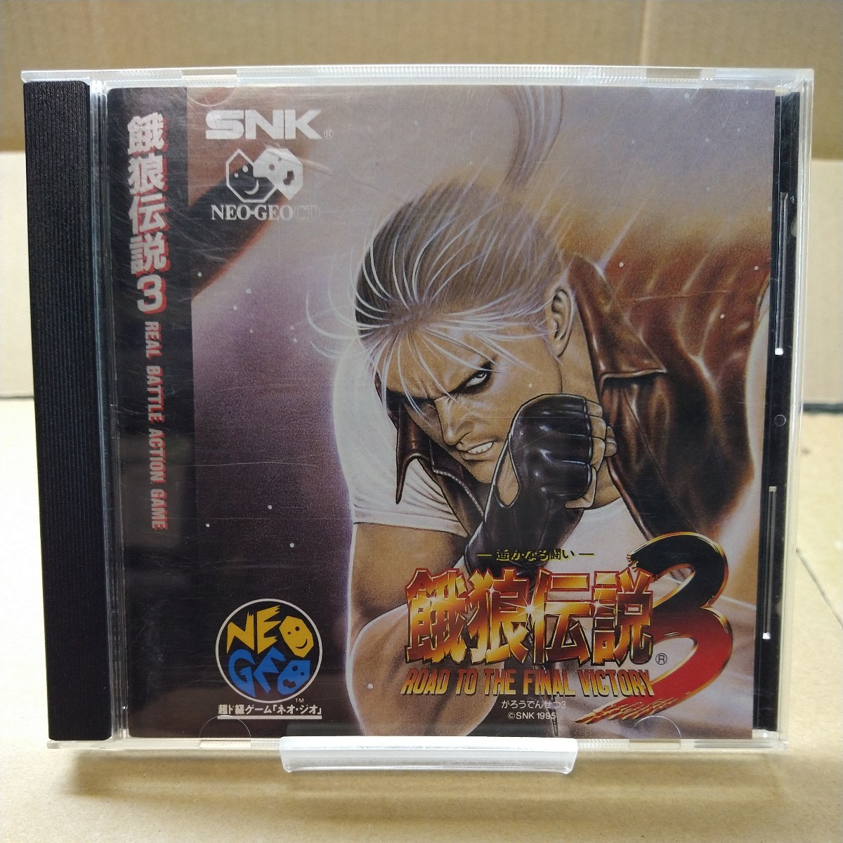 Yahoo!オークション - 餓狼伝説3 動作確認済 ネオジオCD SNK NEOGEO 4