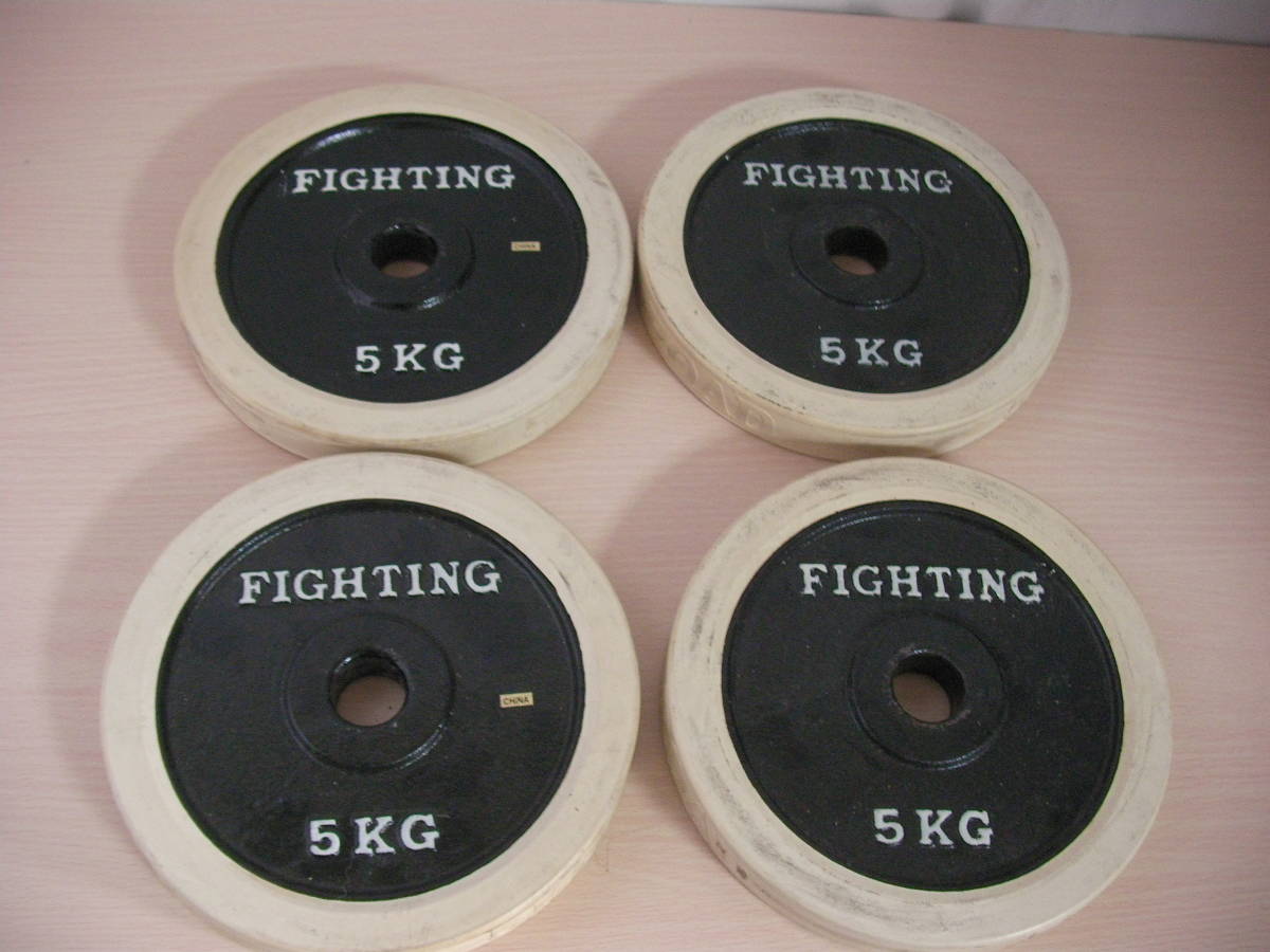 Yahoo!オークション - 5kg 4枚セット ファイティングロード FIGHTING...