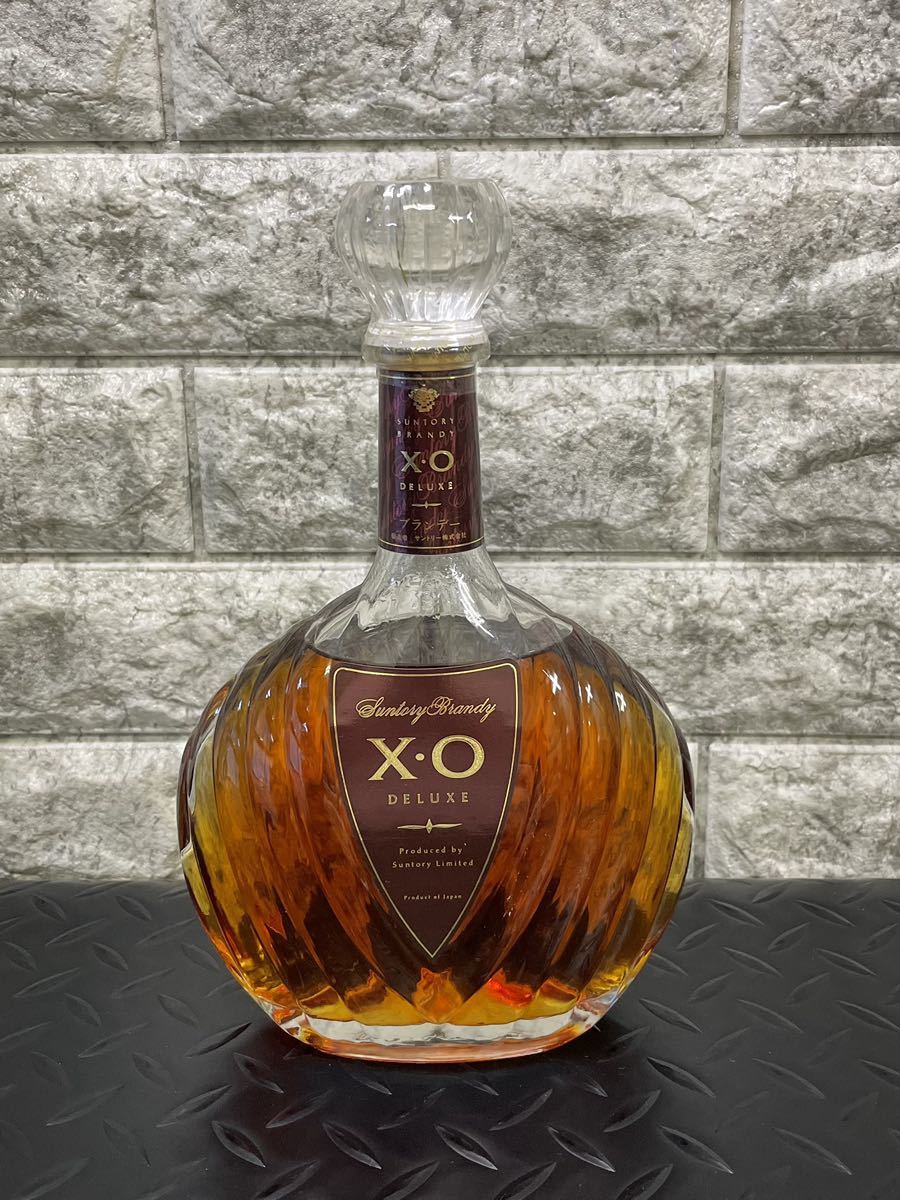 Yahoo!オークション - GG27 1円 SUNTORY BRANDY XO DELUXE サントリー ...
