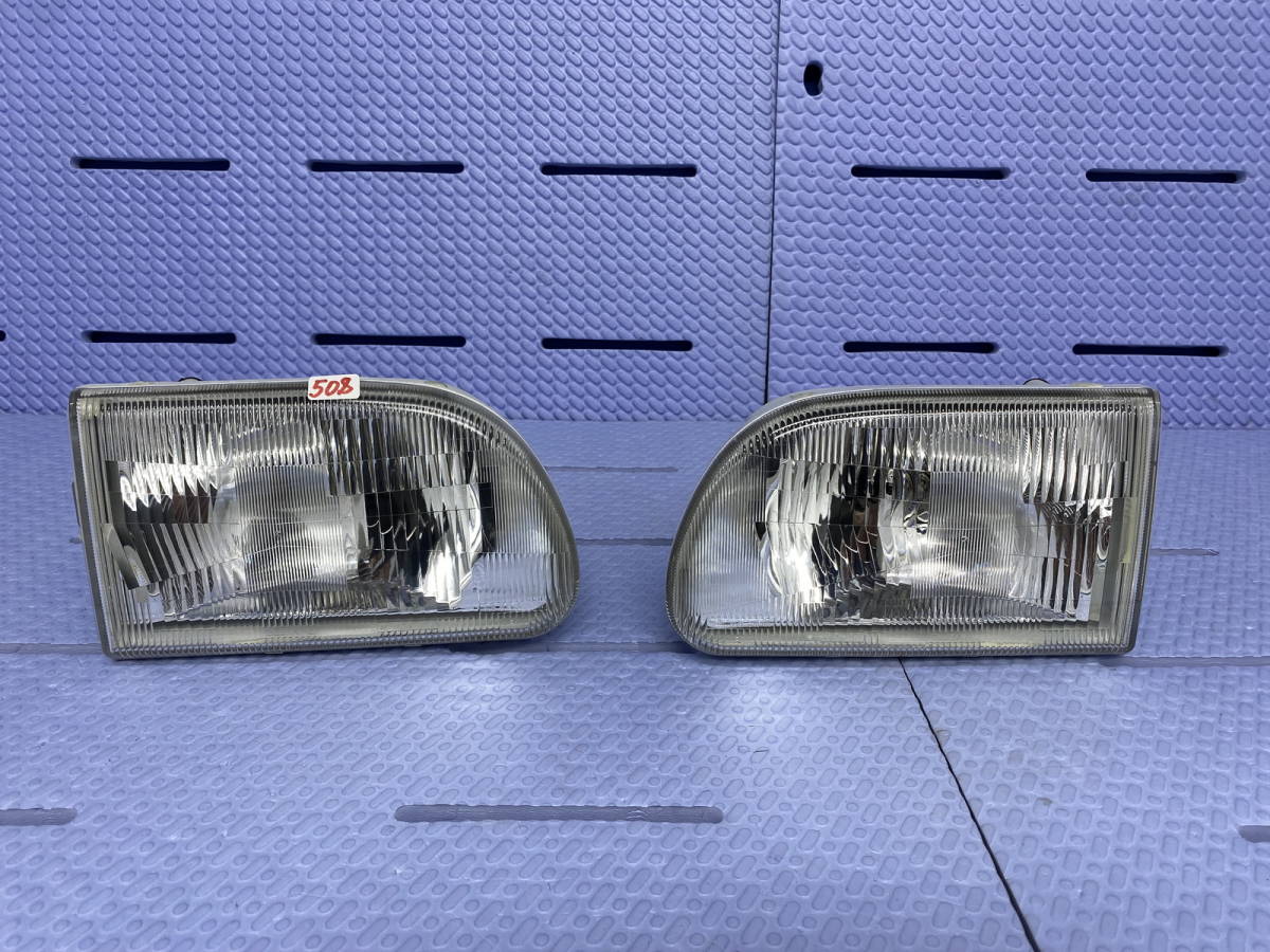 508 コーティング済 KS4 サンバー KS3 KV3 KV4 サンバーバン トラック ヘッドライト 左右セット ヘッドランプ 左 右 OEW2068(ヘッドライト)｜売買されたオークション ...