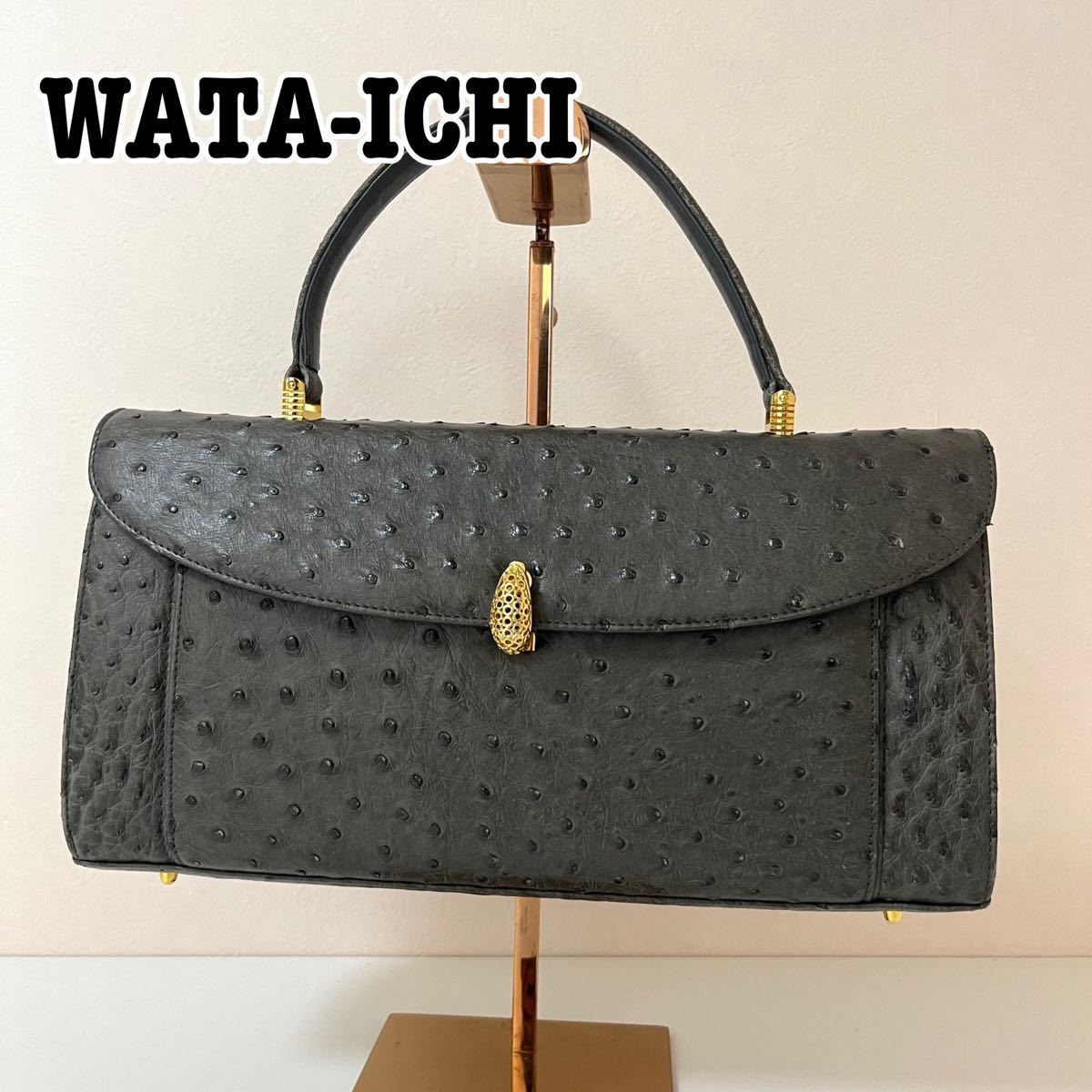 Yahoo!オークション - 1スタ WATA-ICHI ワタイチ オーストリッチ ハン...