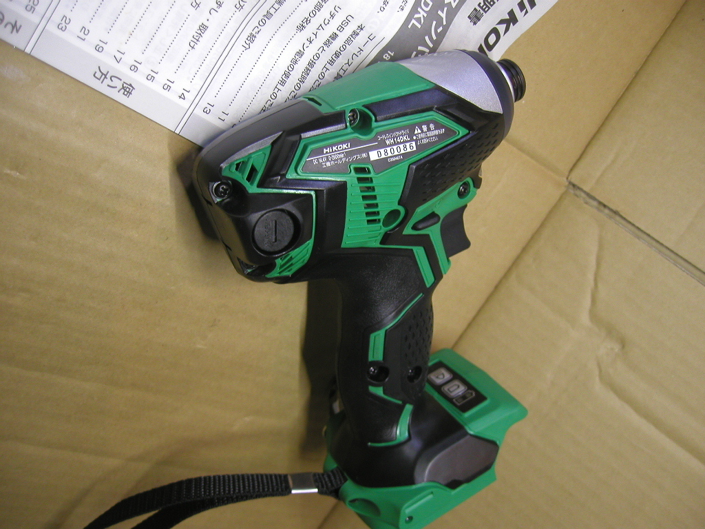 Yahoo!オークション - 展示品 WH14DKL ハイコーキ/HiKOKI インパクトド...