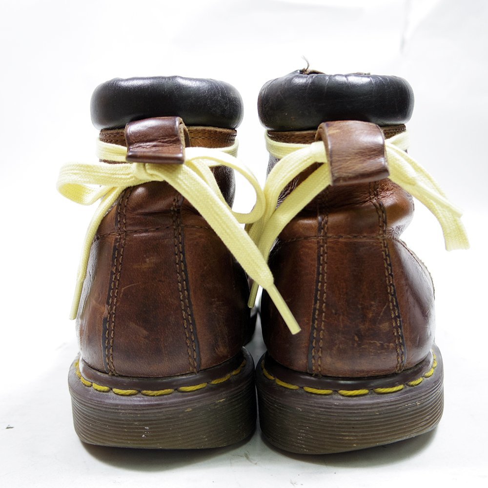 英国製 UK9 28㎝相当 Dr.Martens ドクターマーチン 6ホール レザーシューズ ダイヤモンドソール ワークシューズ 茶 本革/U8091(UK9)｜売買されたオークション情報 ...