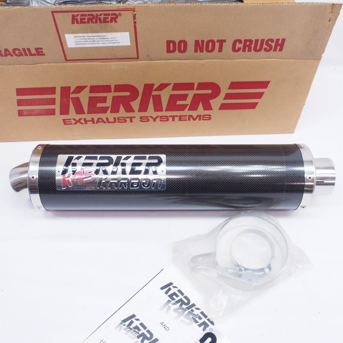 Yahoo!オークション - KERKER K45カーボン サイレンサー CB1300SF XJR1...