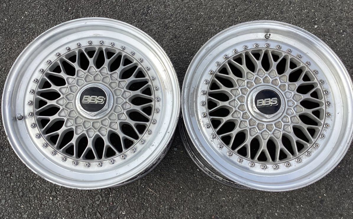 Yahoo!オークション - 希少 BBS 17インチ アルミホイール 5穴 2本セッ...