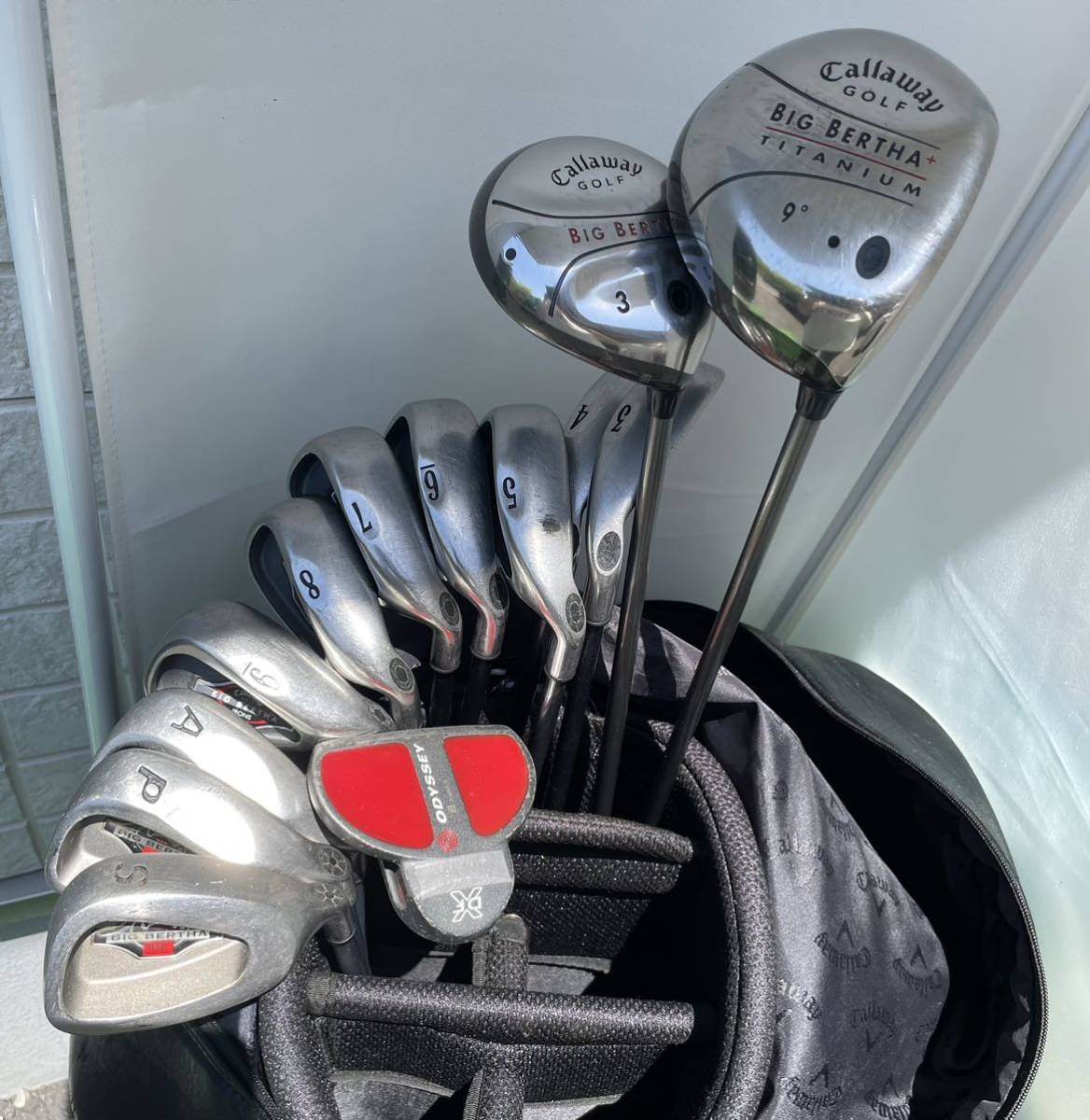 Yahoo!オークション - S-0019 Callaway Big Bertha メンズゴルフクラブ...