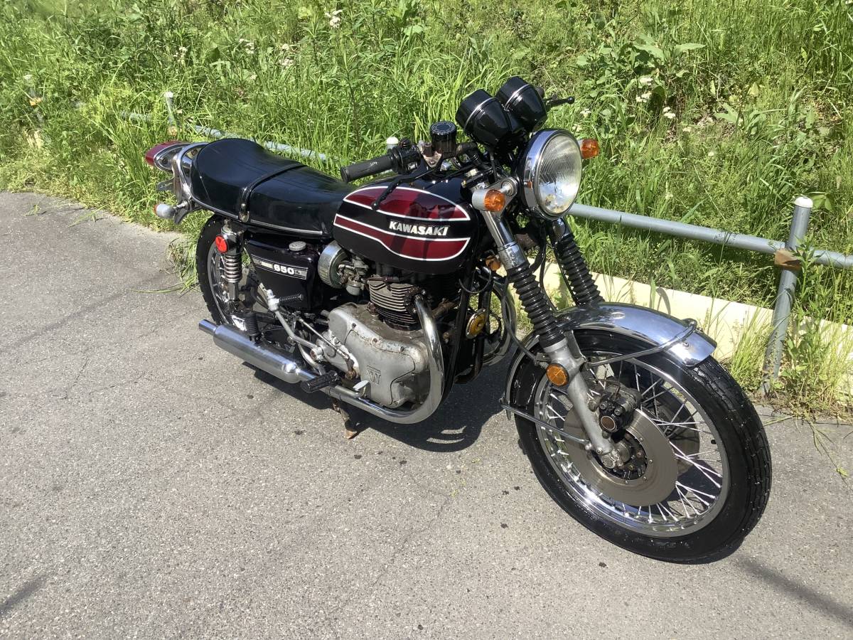 Yahoo!オークション - 当時 国内物 650RS W3 ベース車 売り切り W1 W1...