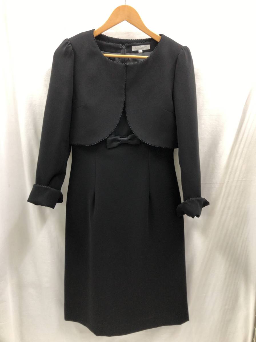 Yahoo!オークション - THEORIA ブラックフォーマル ワンピース ジャケ...