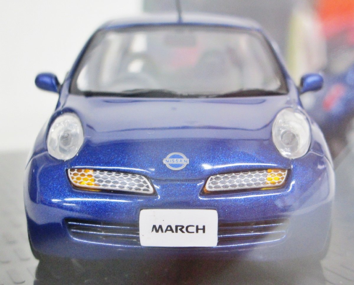 代購代標第一品牌－樂淘letao－NISSAN MODEL CAR COLLECTION 1/43 MARCH マーチ ミニカー【B】byt052309