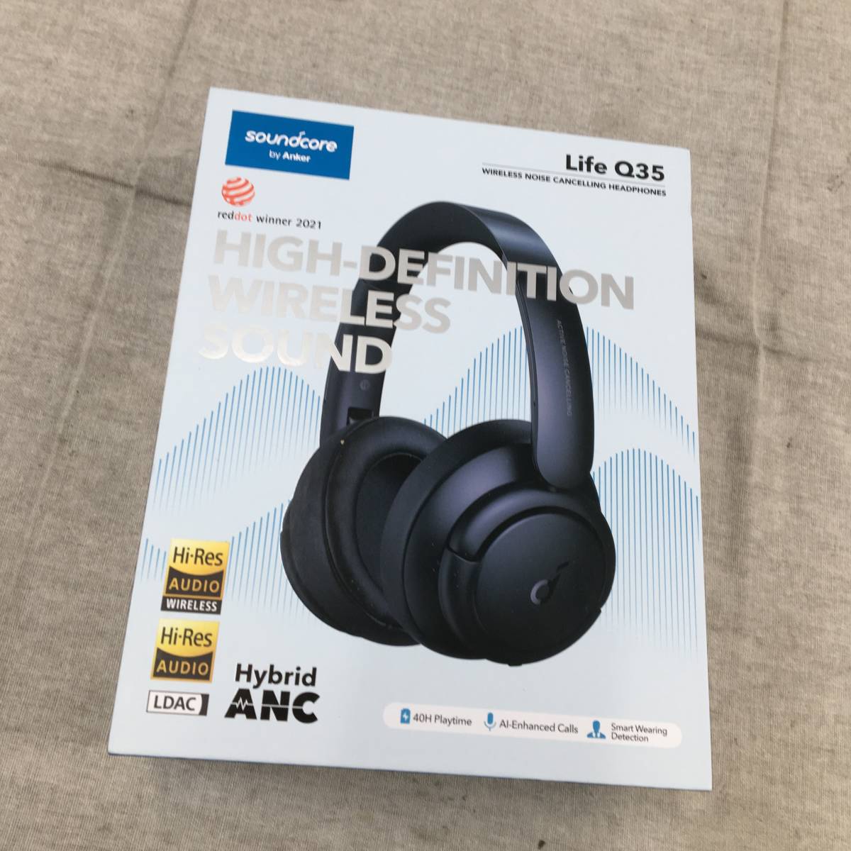 Yahoo!オークション - Anker Soundcore Life Q35（Bluetooth5.0 ワイヤ...