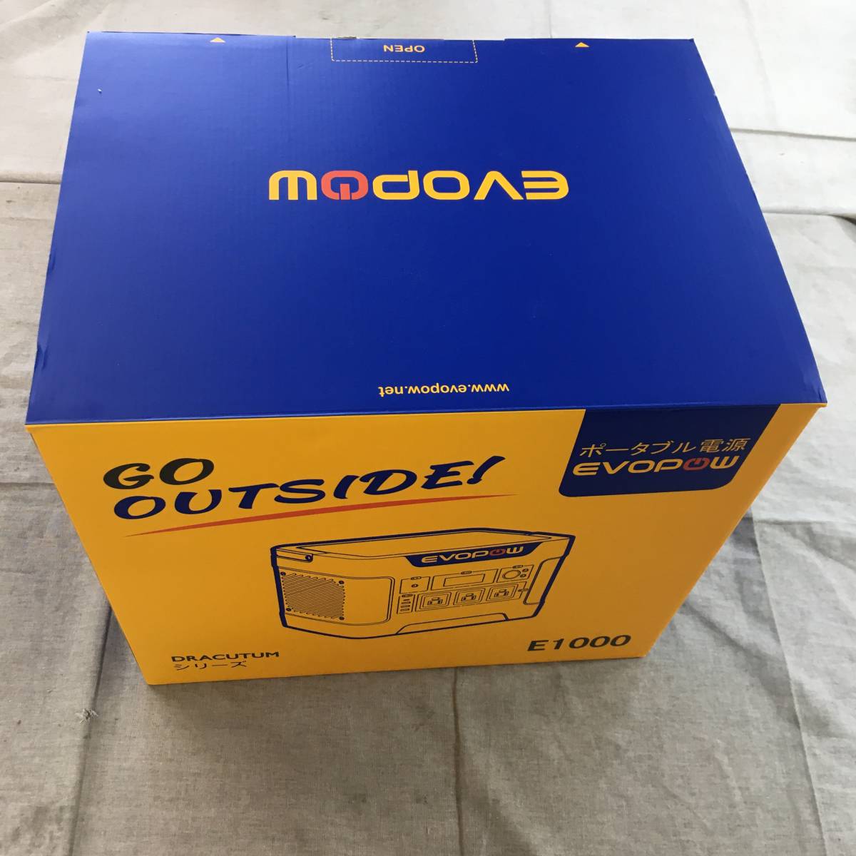 Yahoo!オークション - Evopow 1000W ポータブル電源 E1000 1036.8Wh/48...